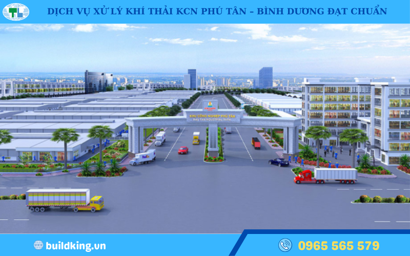 DỊCH VỤ XỬ LÝ KHÍ THẢI KCN PHÚ TÂN – BÌNH DƯƠNG ĐẠT CHUẨN